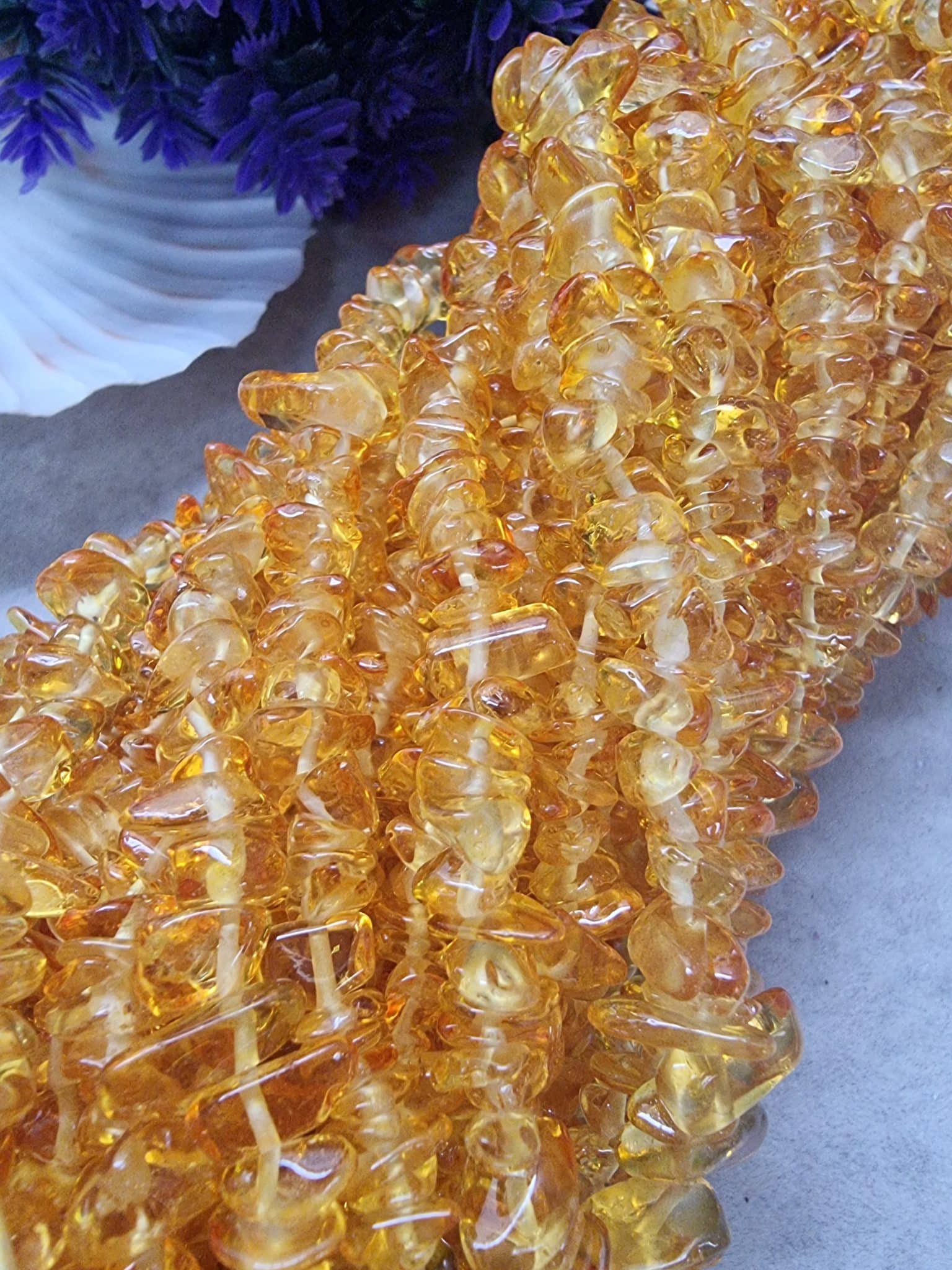 Kehribar Ceyt Kırık Doğal Taş - Eminönü Boncuk